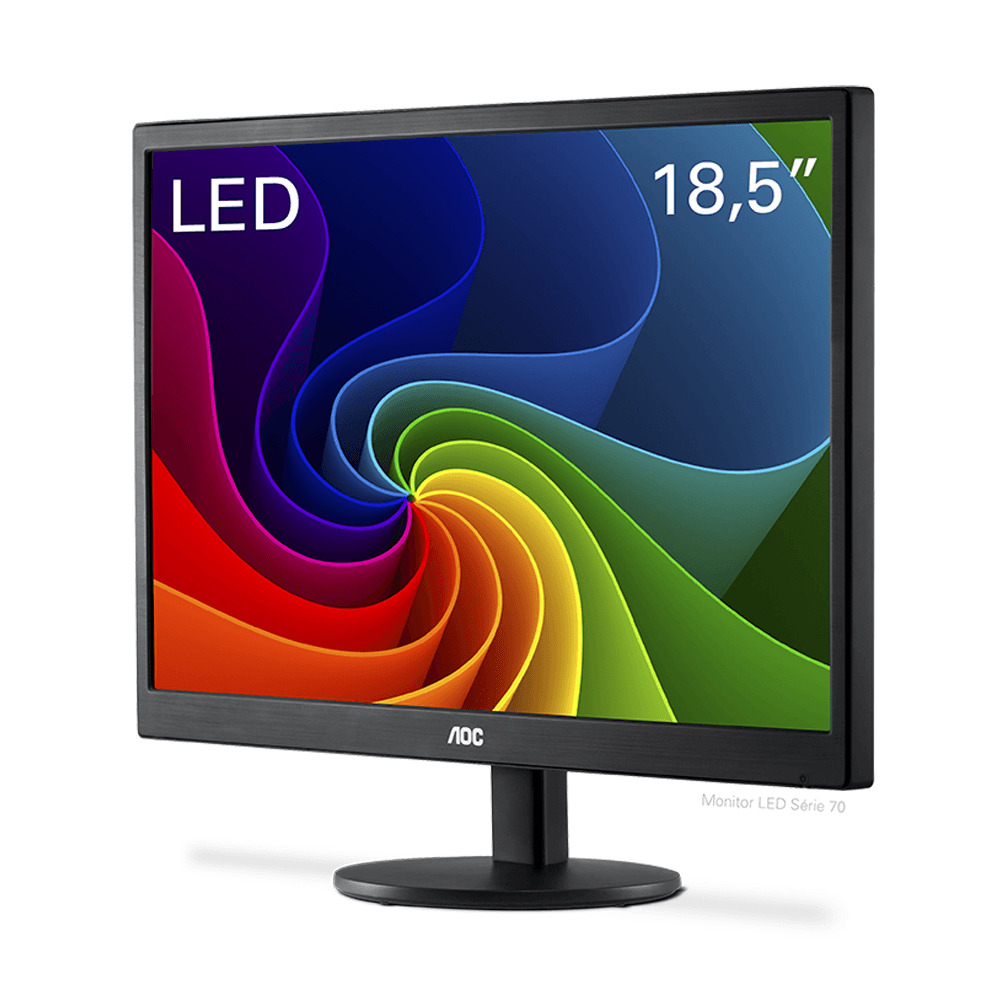 Monitor Led AOC 18,5 HDMI/VGA E970sw – Starmídia Informática
